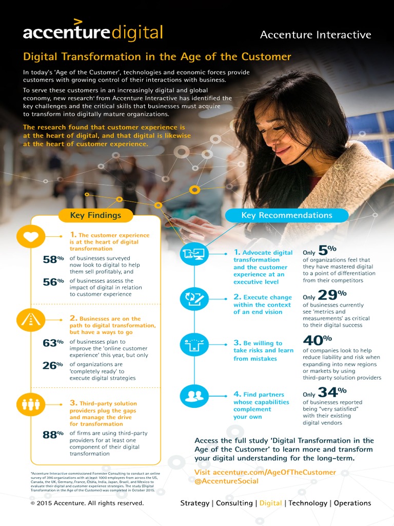 Digital Transformation in The Age of The Customer: Key Findings | PDF ...