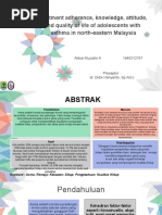 Asma Control Test | PDF