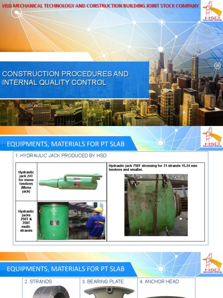 Presentation - Construction Procedures | PDF | Building Engineering ...