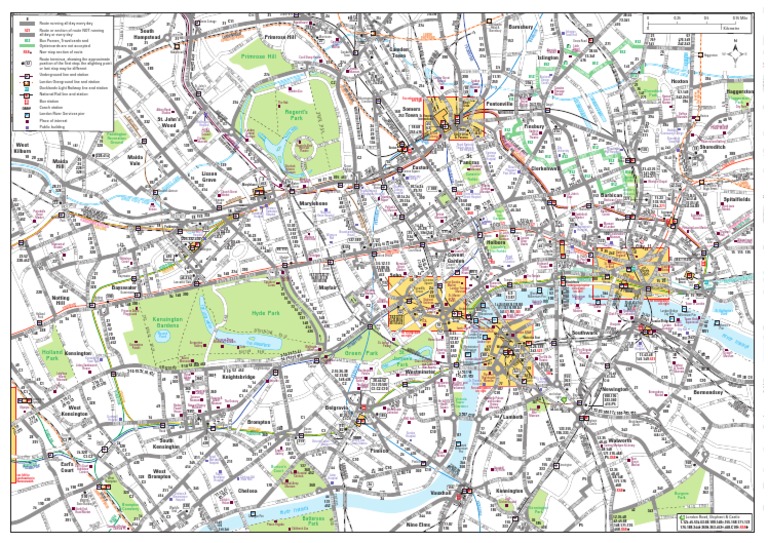 Central London Bus Map | PDF