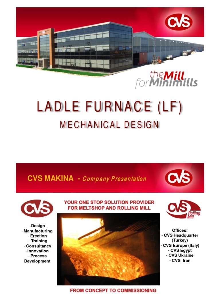 LF Mechanical Design Presentation | Download Free PDF | Steelmaking ...