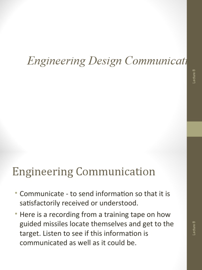 Engineering Design Communication | PDF | Design | Time