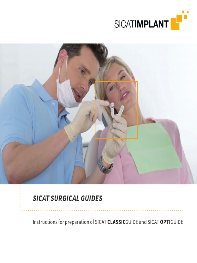 Sicat Surgical Guide Manual PDF | PDF | Dentures | Radiography