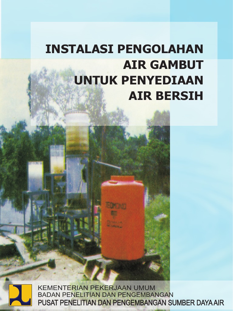 Pengolahan Air Gambut PDF | PDF