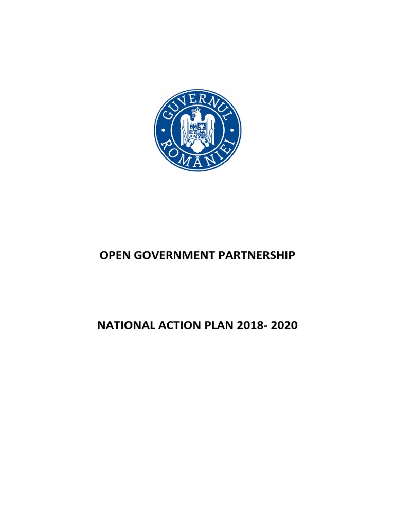 Romania-2018-2020 NAP EN PDF | PDF | Transparency (Behavior) | Consul ...
