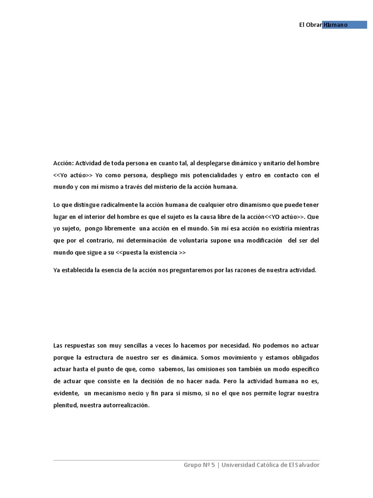 El Obrar Humano - Completo | PDF | Filosofía del lenguaje | Ludwig ...