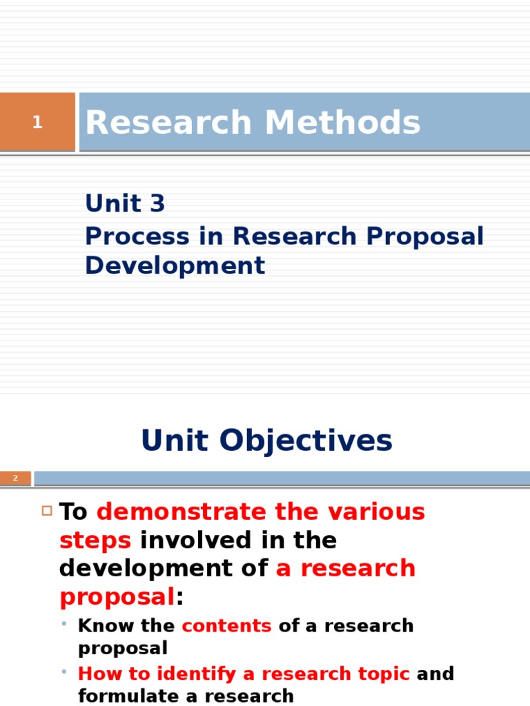 Research Methods - Unit 3 | PDF | Sampling (Statistics) | Hypothesis