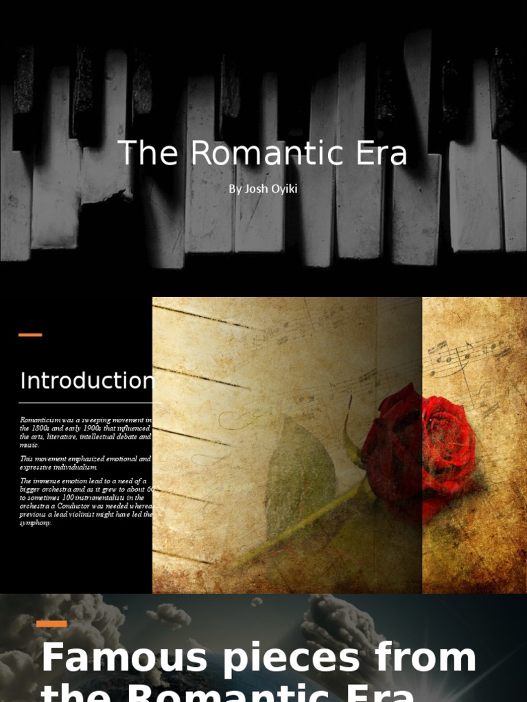 The Romantic Era: by Josh Oyiki | PDF | Frédéric Chopin | Romantic Music