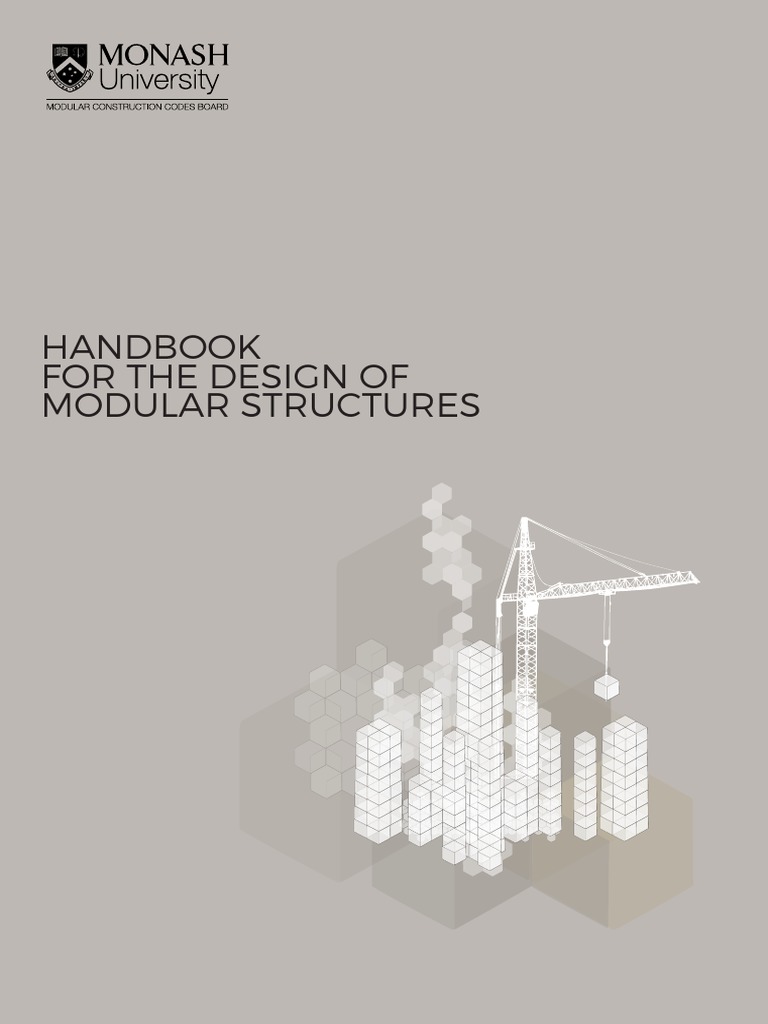 Handbook For The Design of Modular Structures PDF | PDF