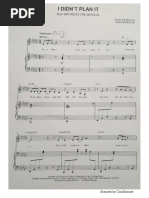 I'm Not Afraid of Anything Sheet Music | PDF