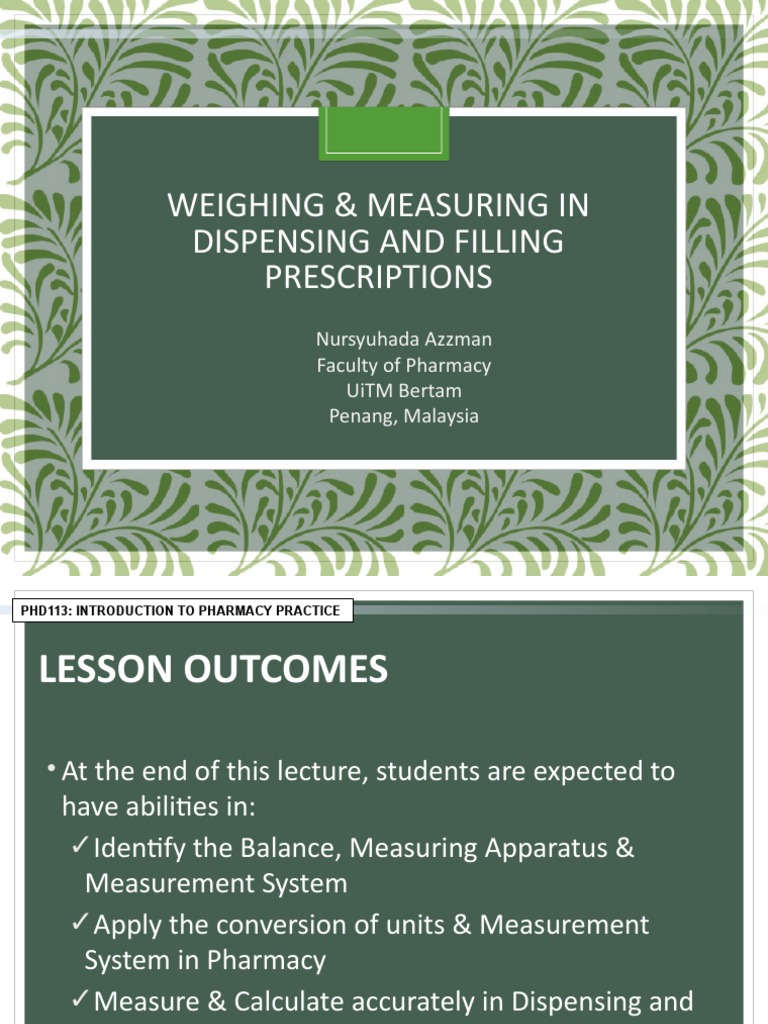 Guiding Principles of Measurement: A Comprehensive Review of Weighing ...