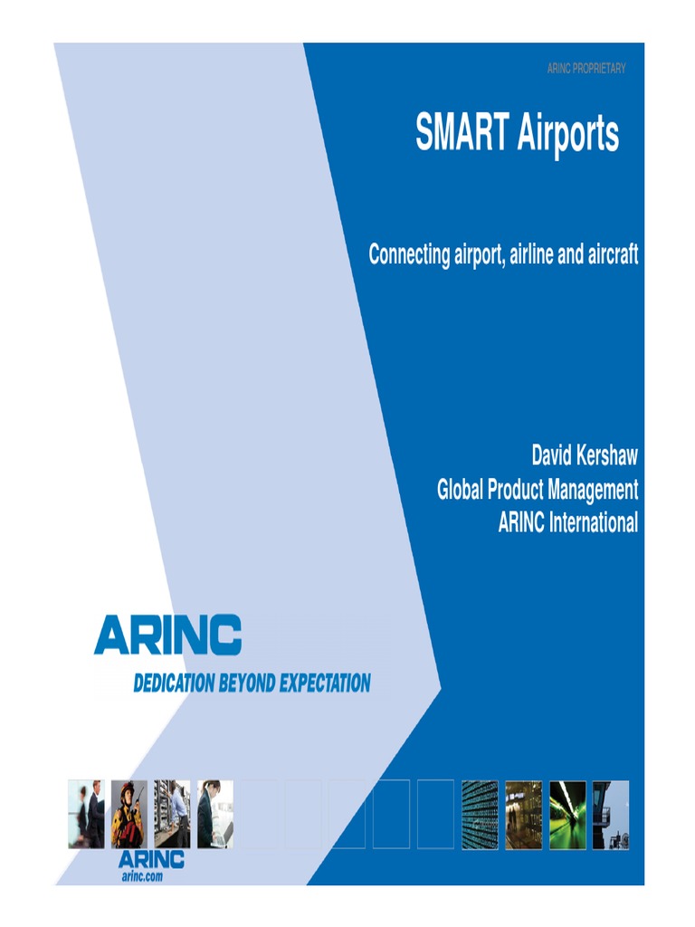 ARINC Smart Airports PDF | PDF | Airport | Airlines