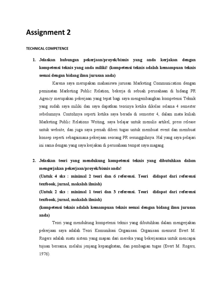 Assignment Bulan 2 - IN CS RS EN - Maitri Nataningdita | PDF | Karier & Perkembangan