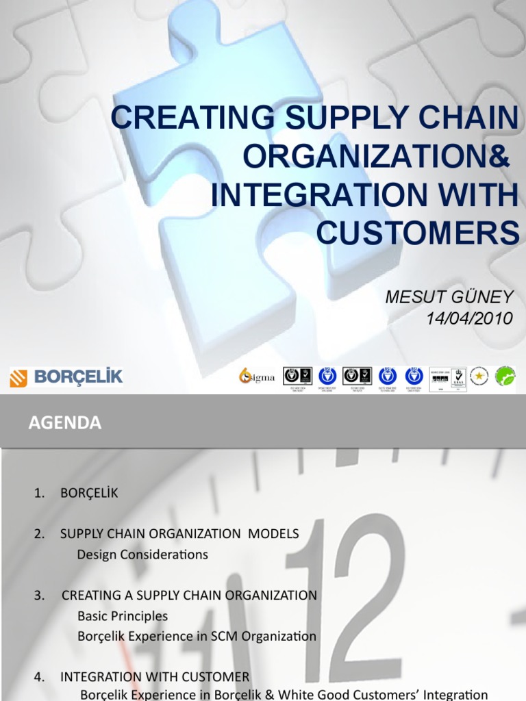 Supply Chain Organization Design | PDF | Supply Chain Management ...
