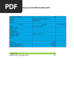 Template HPP untuk UMKM | PDF