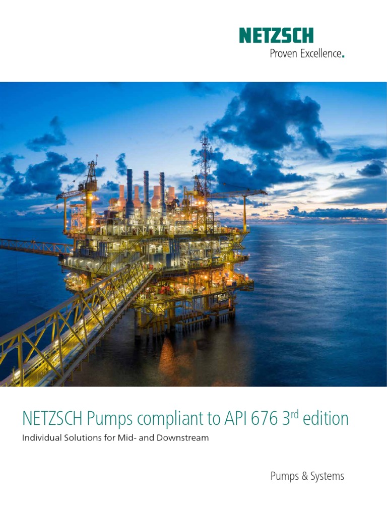 NETZSCH Compliant API-01 18 PDF | PDF | Lubricant | Pump