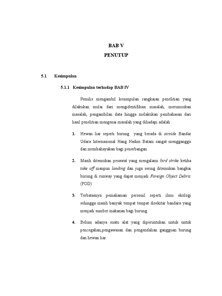 BAB V Laporan OJT | PDF