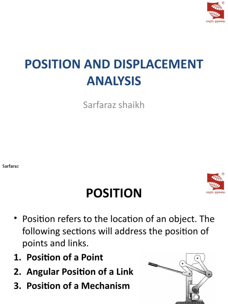 Position and Displacement | PDF | Classical Mechanics | Mechanical ...