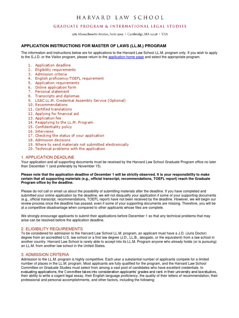 Sample LLM App For Web 2018 2019 PDF | PDF | Law School | University ...