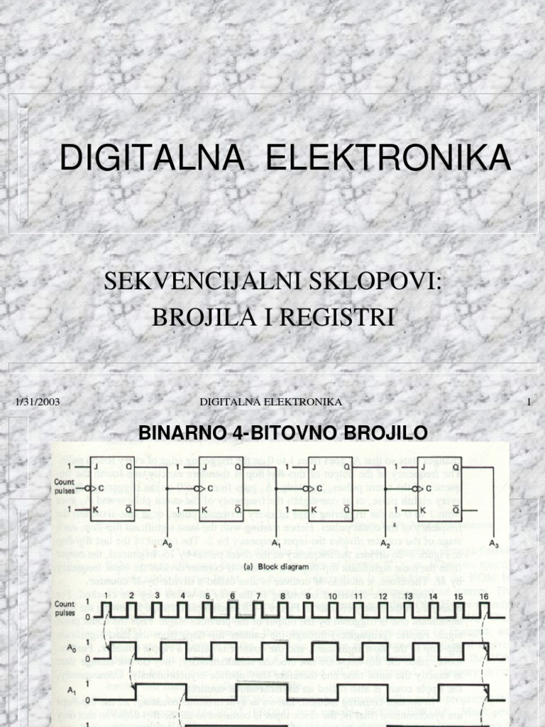 10 Brojila I Registri | PDF