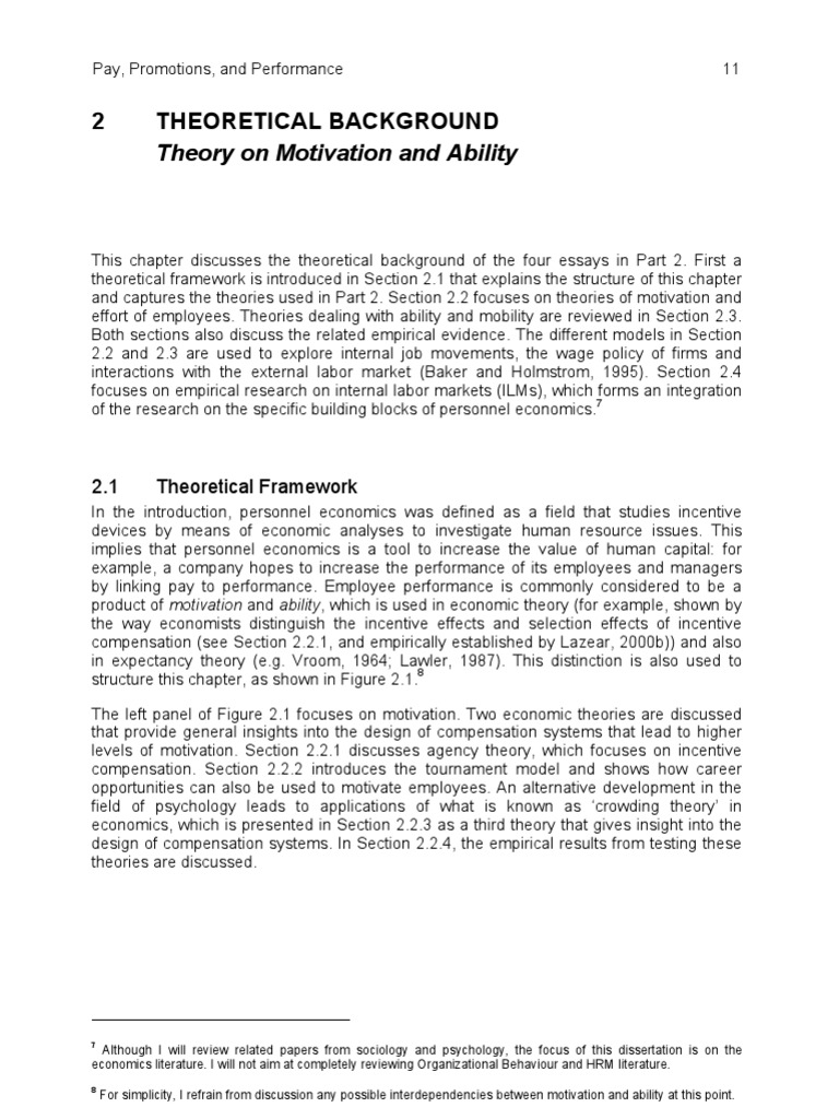 Theories of Motivation | PDF | Motivation | Motivational