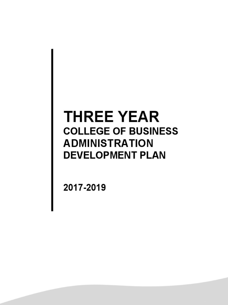 3-Year Development Plan 2017-2019 | PDF | Real Estate Broker | Human ...