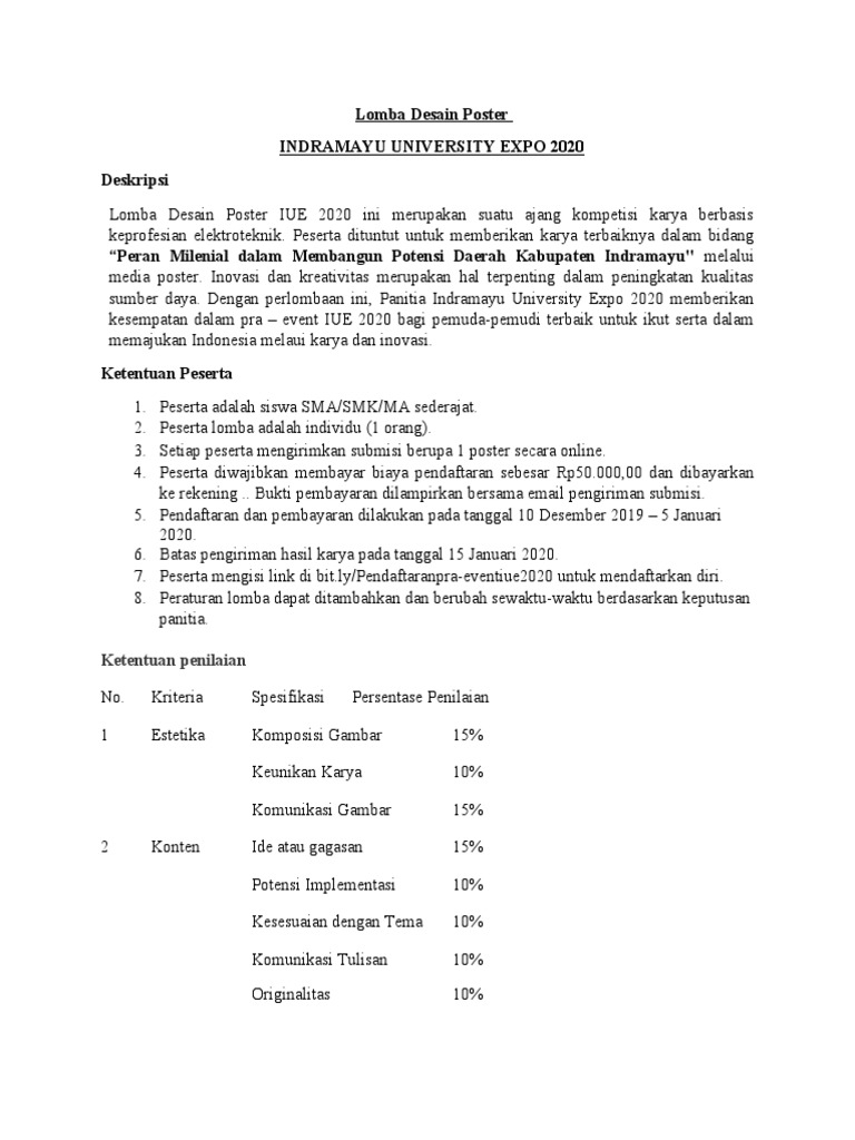 Guide Book Poster Competition | PDF