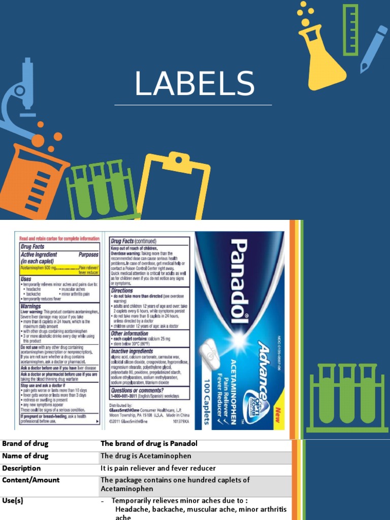 Contoh Presentasi Label Bahasa Inggris | PDF