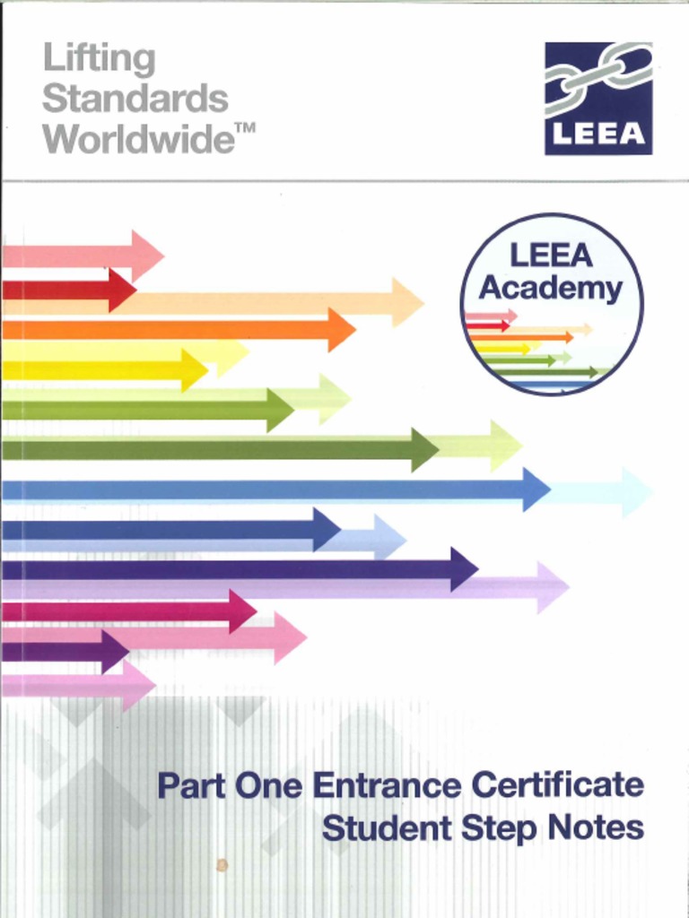 LEEA Part One Entrance Certificate PDF | PDF