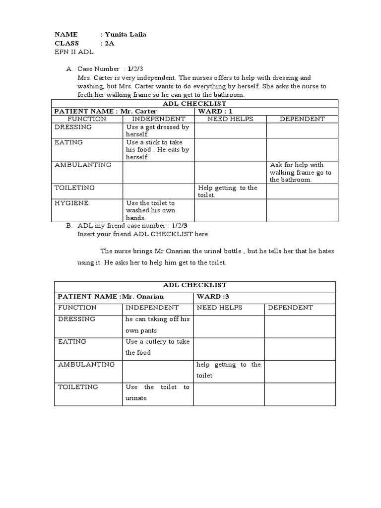 Name: Yunita Laila Class: 2A | PDF