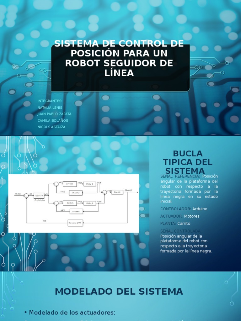 Sistema de Control de Posición para Un Robot | PDF | Sistema de control ...