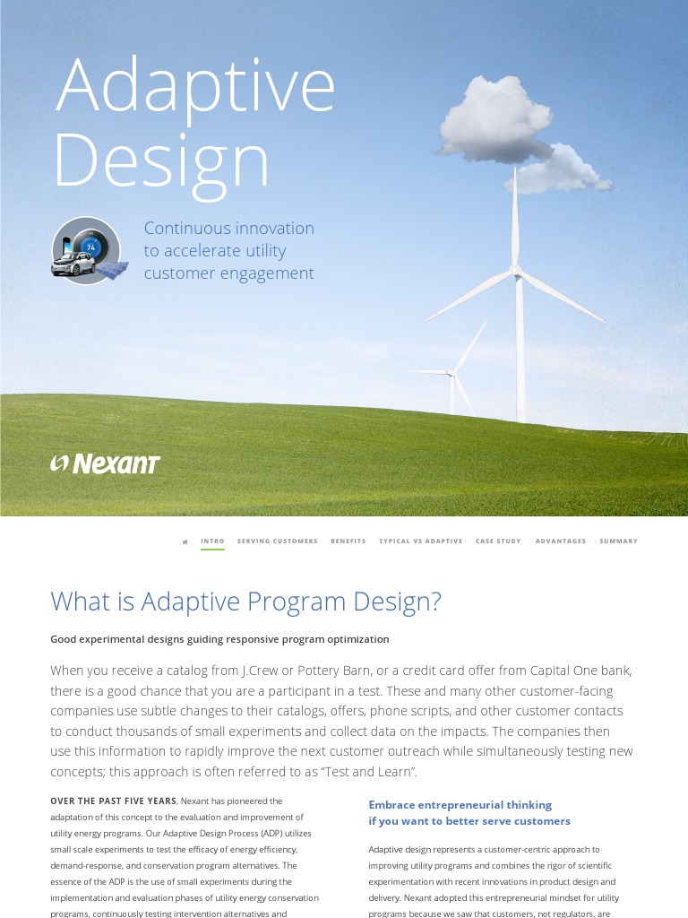 Nexant Adaptive Design 2016 PDF | PDF | Randomized Controlled Trial ...
