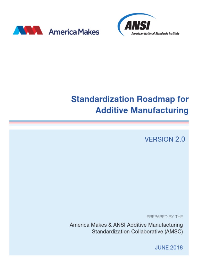 AMSC Roadmap June 2018 | PDF | Engineering | Manufacturing And Engineering