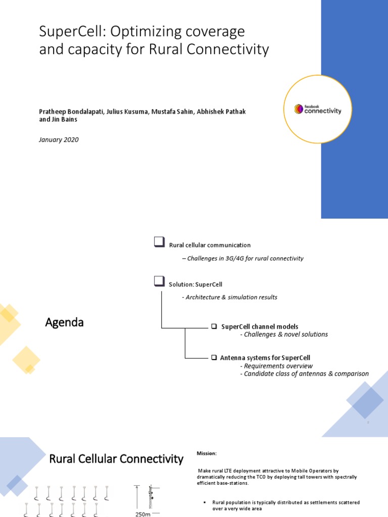 Optimizing Wireless Coverage For Rural Communities | PDF | Cellular ...