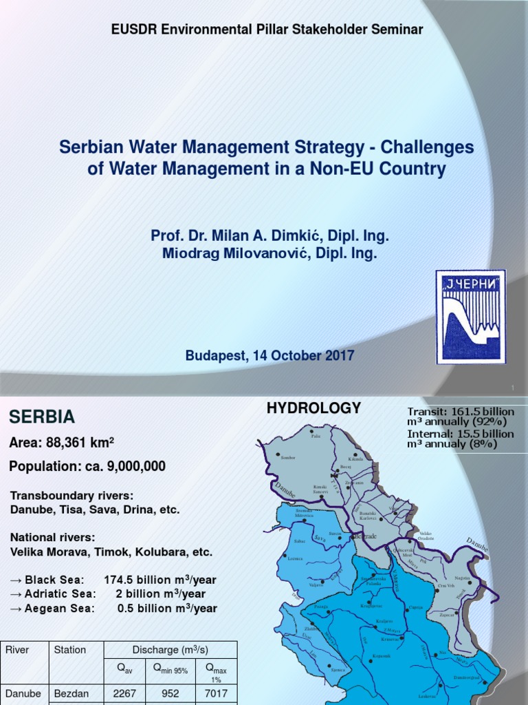 4 - Serbian Water Management Strategy PDF | PDF | Infrastructure ...