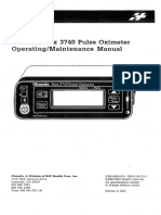 AVOXimeter 1000E Operator Manual | PDF | Hemoglobin