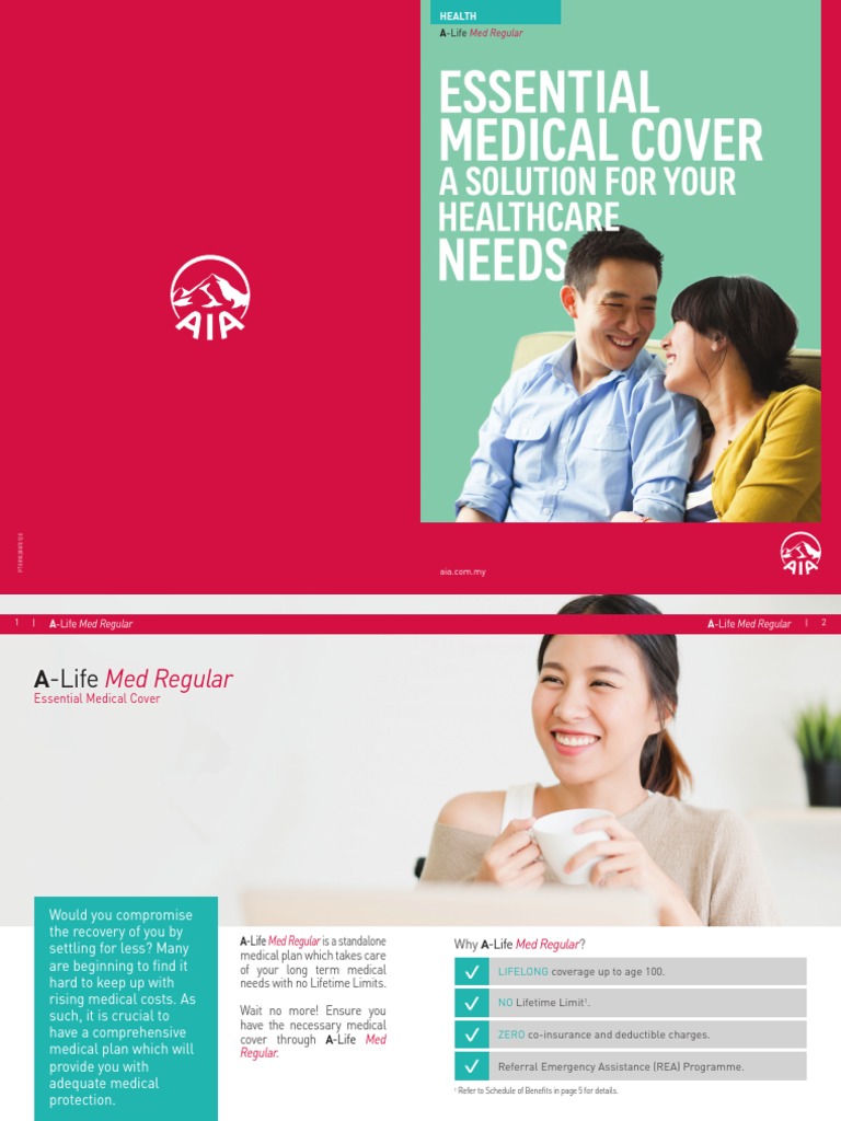 A Lifemed Regular Brochure | PDF | Insurance | Medicine