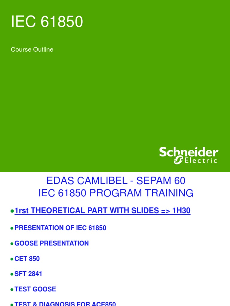 P00 - Edas Sepam 60 Programm Training PDF | PDF