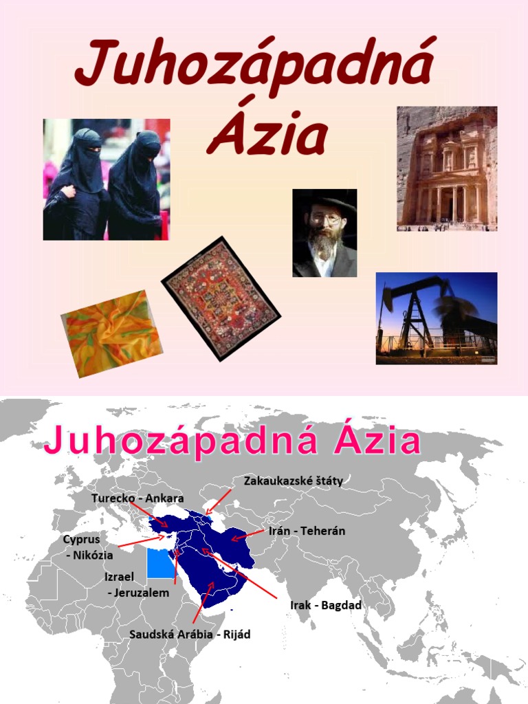 Ázia - Juhozápadná Ázia | PDF