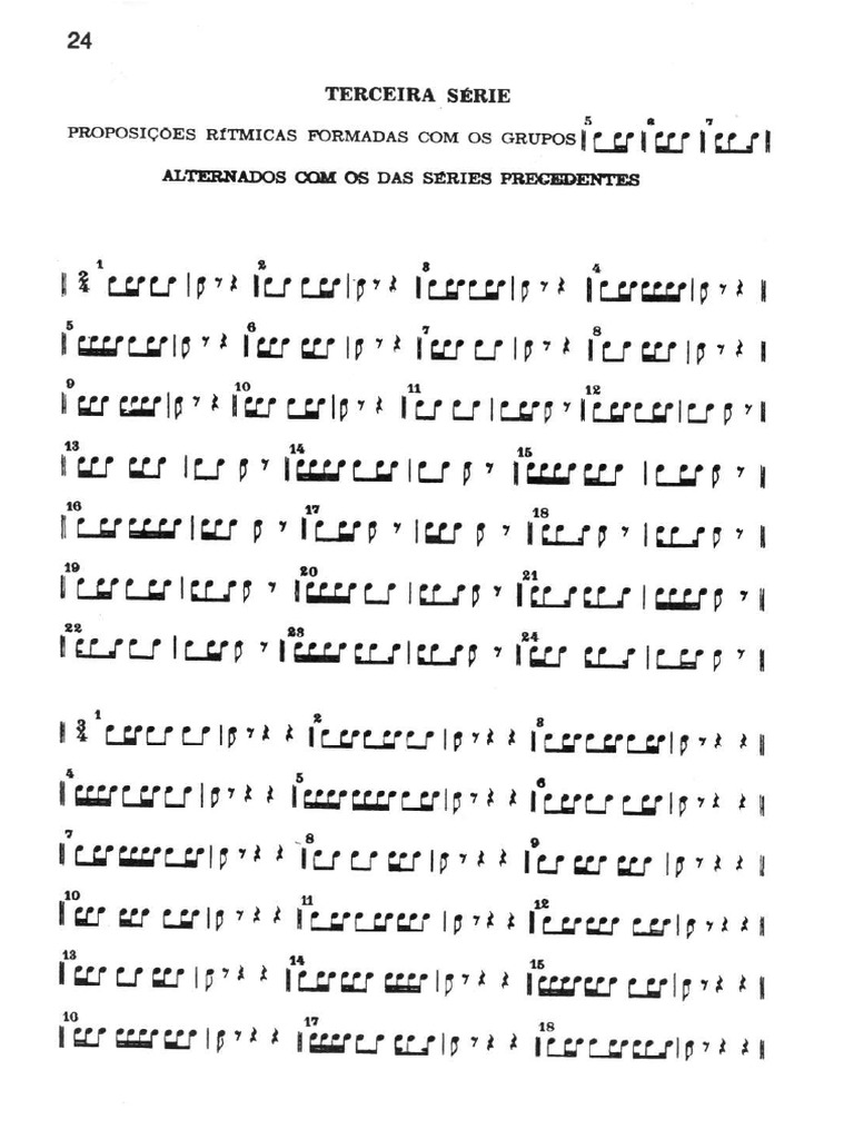 Pozzoli - Ditado Rítmico Serie-3 | PDF