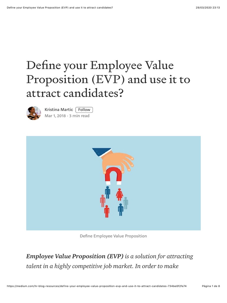 Define Your EVP to Attract Top Talent | PDF | Employment | Communication