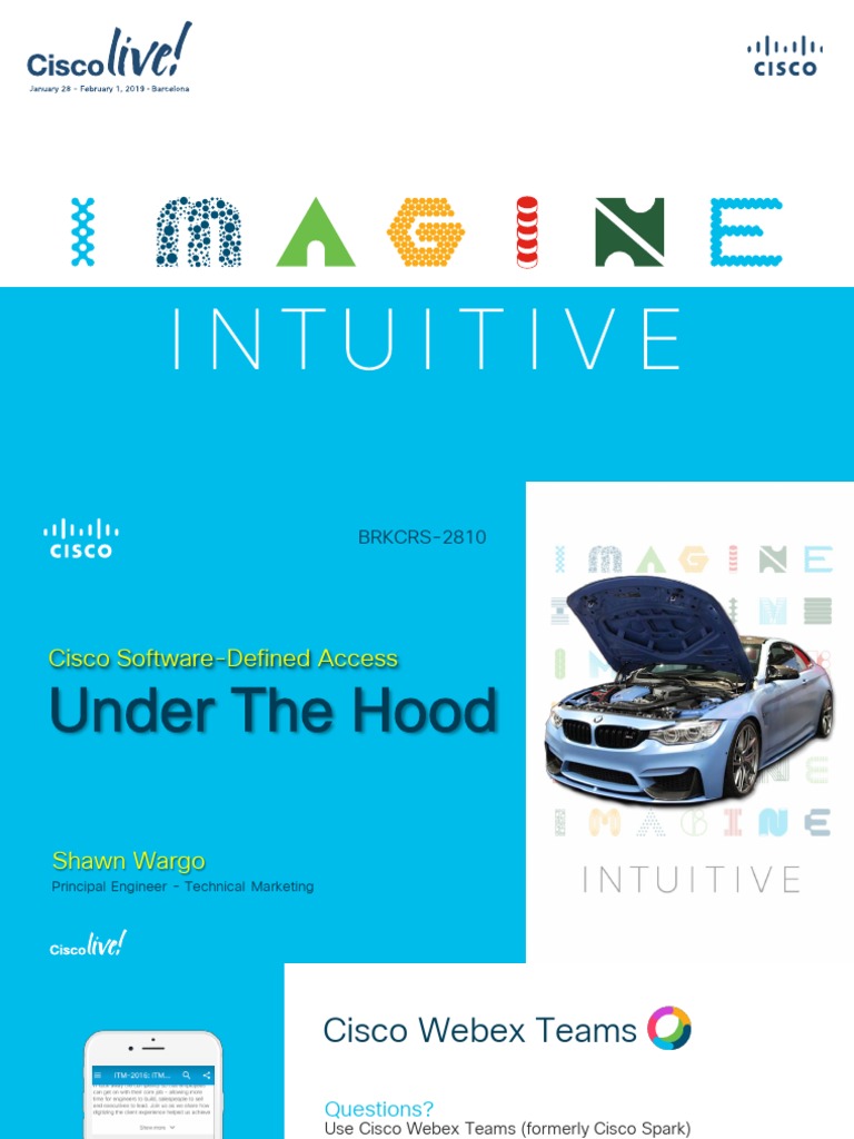 BRKCRS-2810 Cisco Software-Defined Access | PDF | Computer Network | Wireless Lan