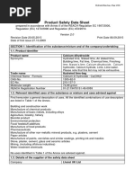 Dry Moly MSDS | PDF | Water | Chemical Substances