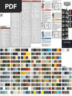 Mr Color Paint Conversion Chart | PDF | Grey | Color