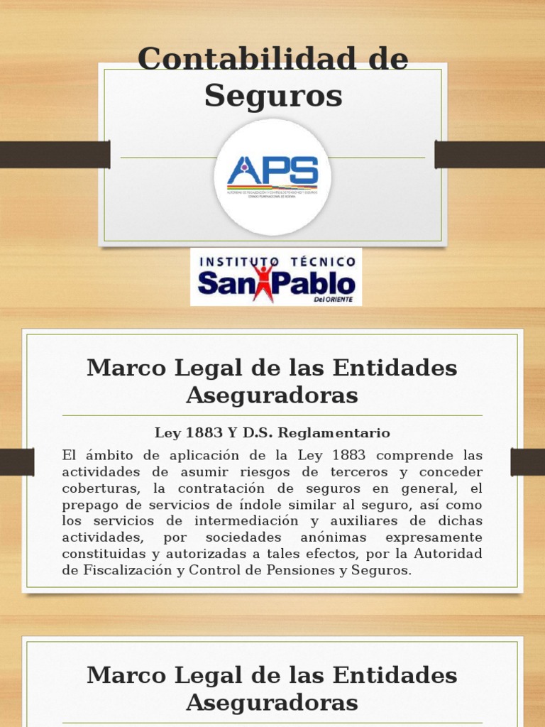 Contabilidad de Seguros | PDF | Reaseguro | Seguro