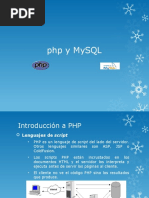 Estructura Del Lenguaje RT y Su Comparación en El Lenguaje PHP | PDF | Servidor web | Internet y web