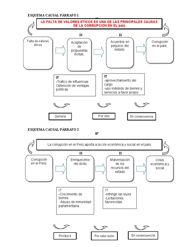 ESQUEMA CAUSAL n3 | PDF