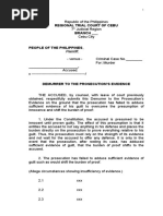 Demurrer To Evidence Sample Form | PDF | Evidence | Burden Of Proof (Law)