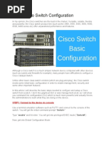 Cisco 2960 Switch Configuration Commands Step by Step - Configuring ...
