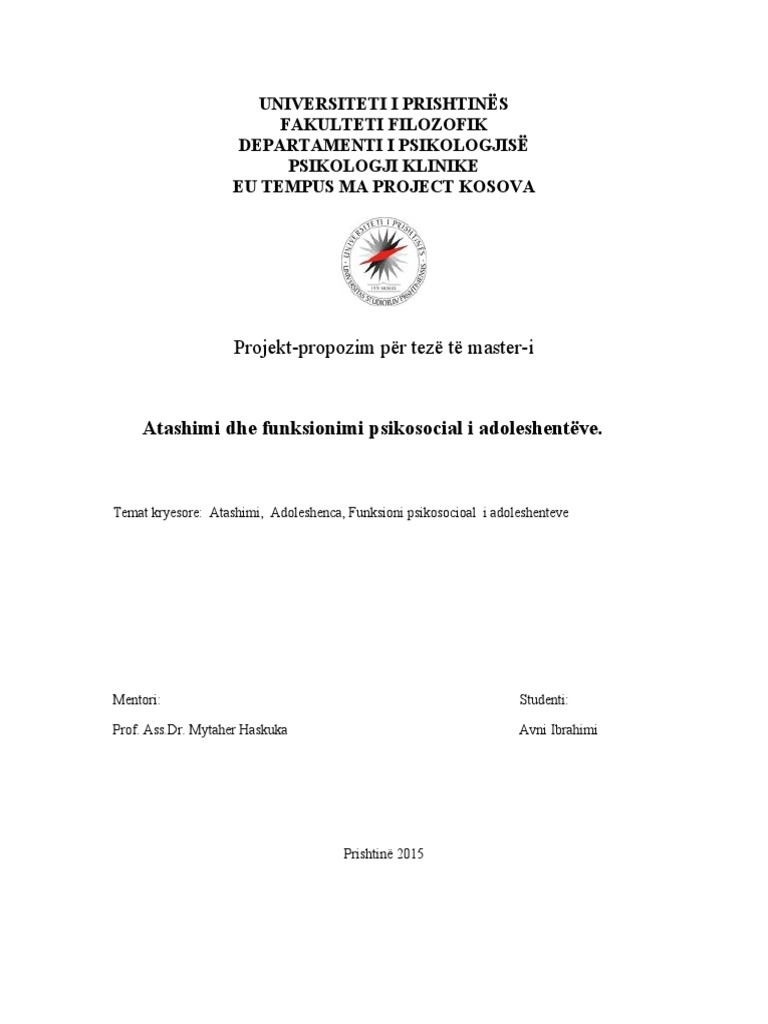 Universiteti I Prishtinës | PDF